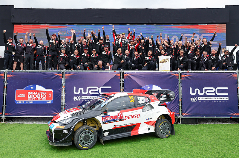 マニュファクチャラー部門三連覇達成のTGR-WRTに勝田貴元選手は総合5位で貢献！ | JAFモータースポーツ