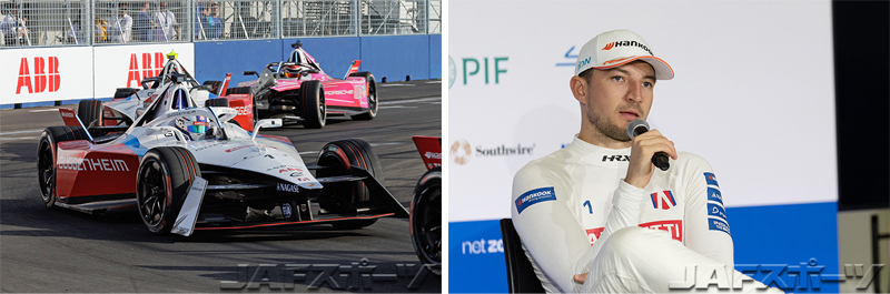 FIAフォーミュラE世界選手権第5戦・東京E-Prix、日産フォーミュラEチームのオリバー・ローランド選手を最終周で退けた、マキシミリアン・ギュンター選手が優勝！ | JAFモータースポーツ